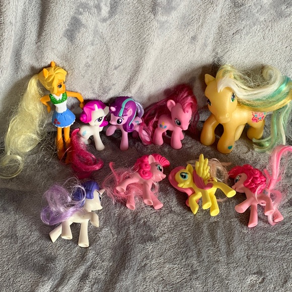 My Little Pony | Toys | 9 My Little Pony Miscellaneous Plastic Toys ...